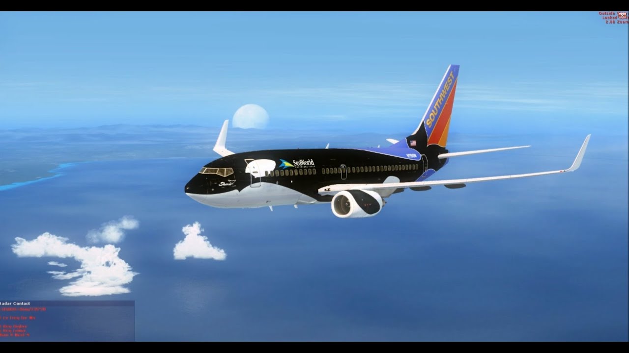 [FSX] 737-700 NGX Southwest Shamu Miami - St. Marteen - YouTube