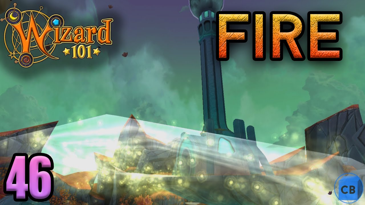 Wizard101 Fire Walkthrough #46 Eclipse Tower - YouTube