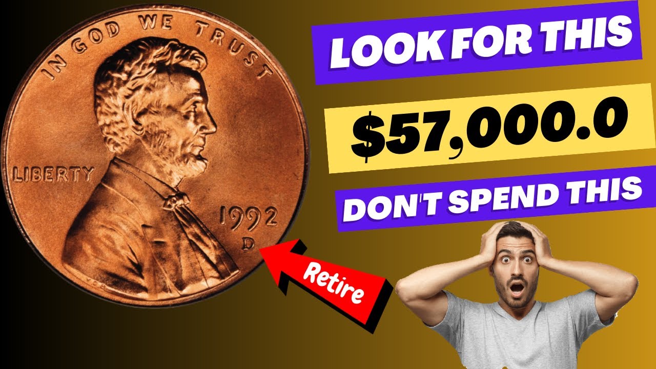 Rare Coin Alert: The 1992 Penny Worth a $4 Million Dollars - Get Yours ...