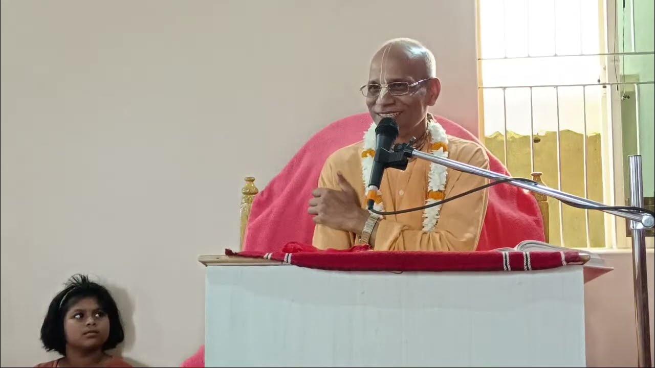 Sunday Feast Katha. HH Haladhara Swami Maharaj 30/06/2024 ISKCON Pattamundai - YouTube
