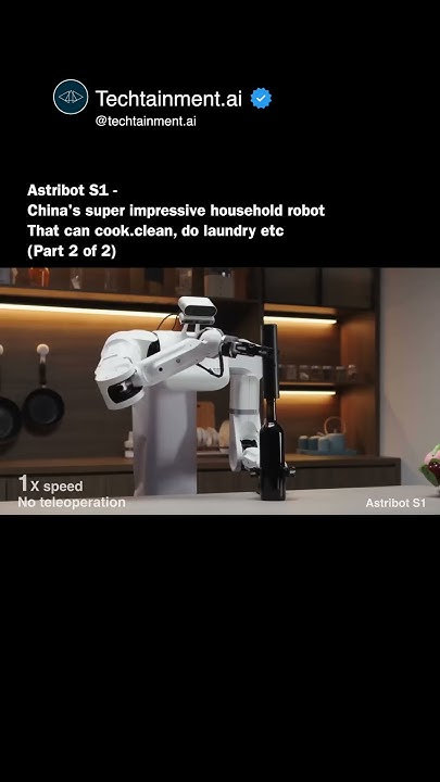 ASTRIBOT S1 : CHINA'S NEW ROBOT | DAY 5 OF ROBOTS - YouTube