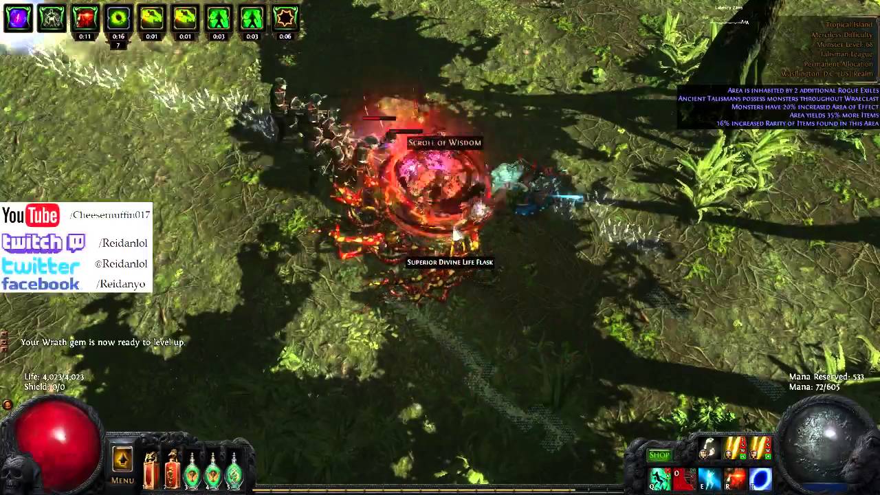 Path of Exile Talisman Dual Strike Ranger Gameplay 9 - YouTube