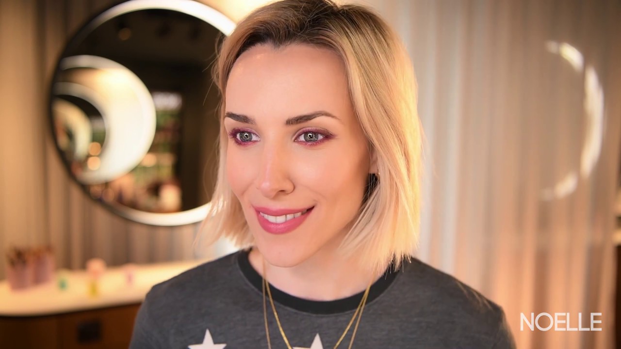 NOELLE MAKE UP LOOK COLOR EYES - YouTube