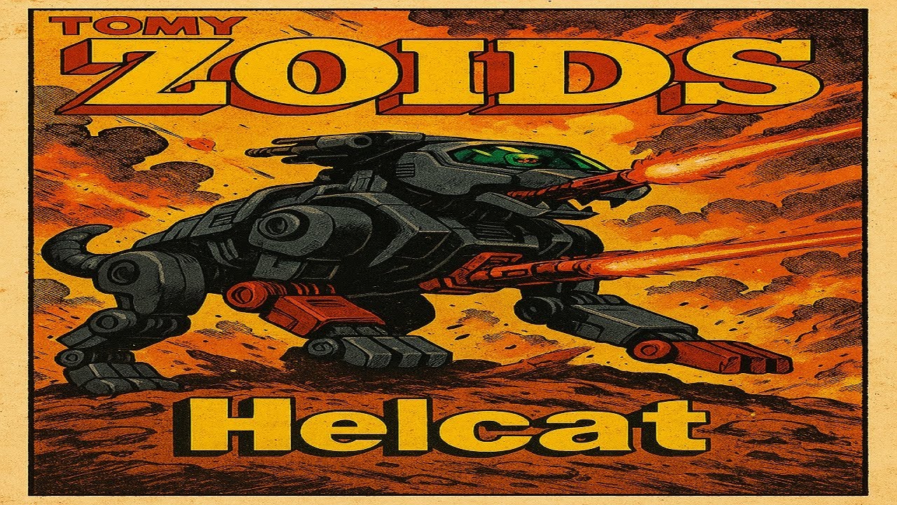 (NEW) Helcat "The Hellcat" of Planet Zoidstar (Zoids Series 3) (ENGLISH ...