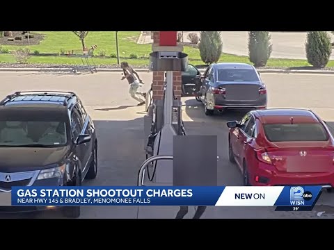 Video shows shootout at Woodman's gas station in Menomonee Falls