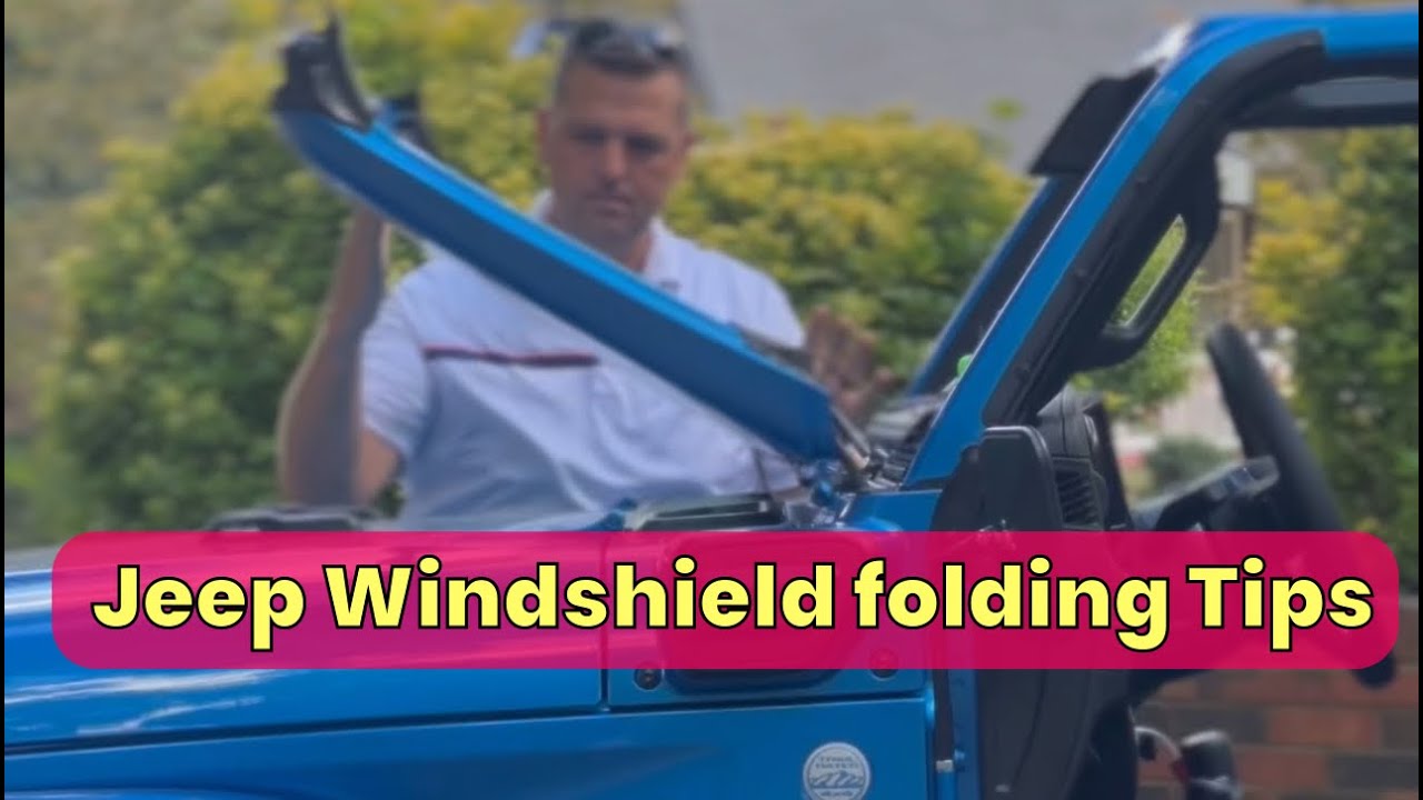 Unlock the Secret: Folding Your Windshield in 8 Steps - YouTube