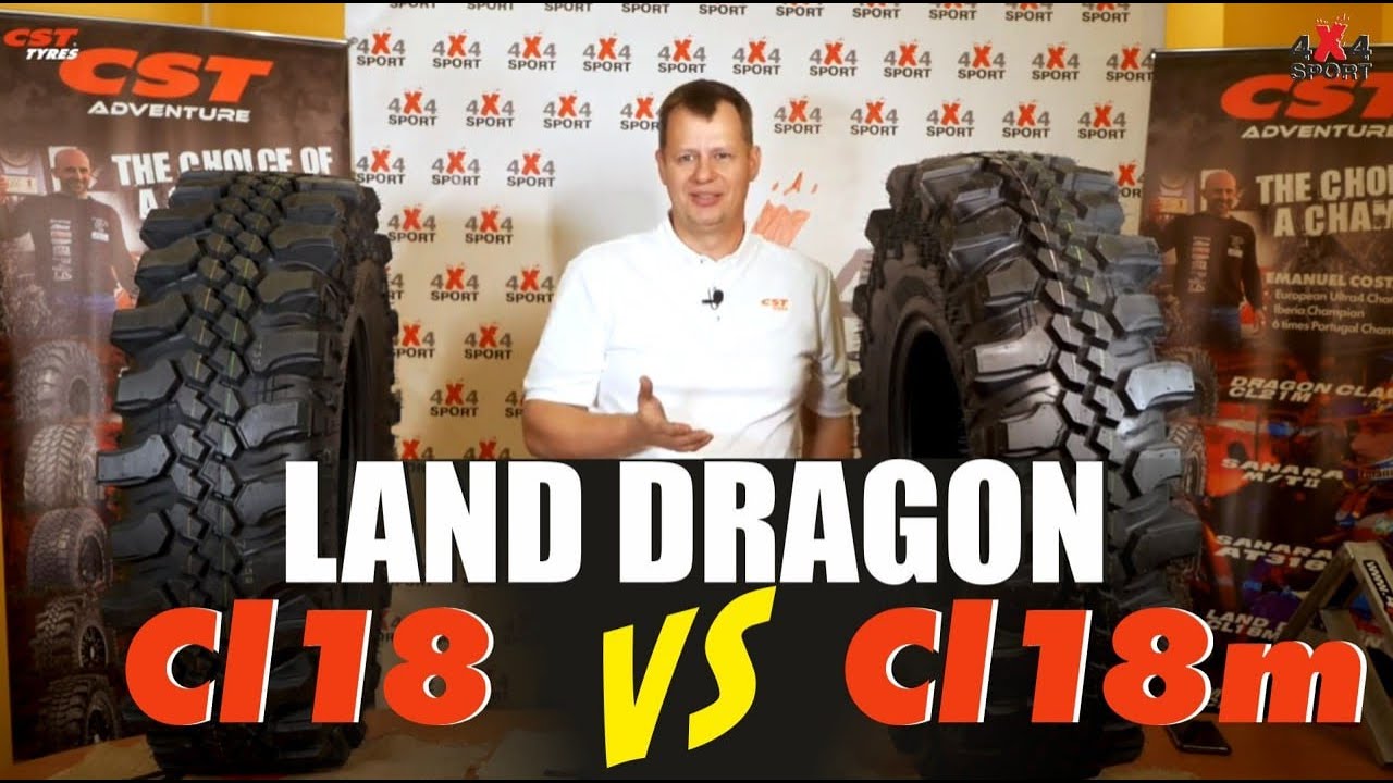Новая резина CST CL18M Land Dragon. Отличия шины от CST CL18 - YouTube