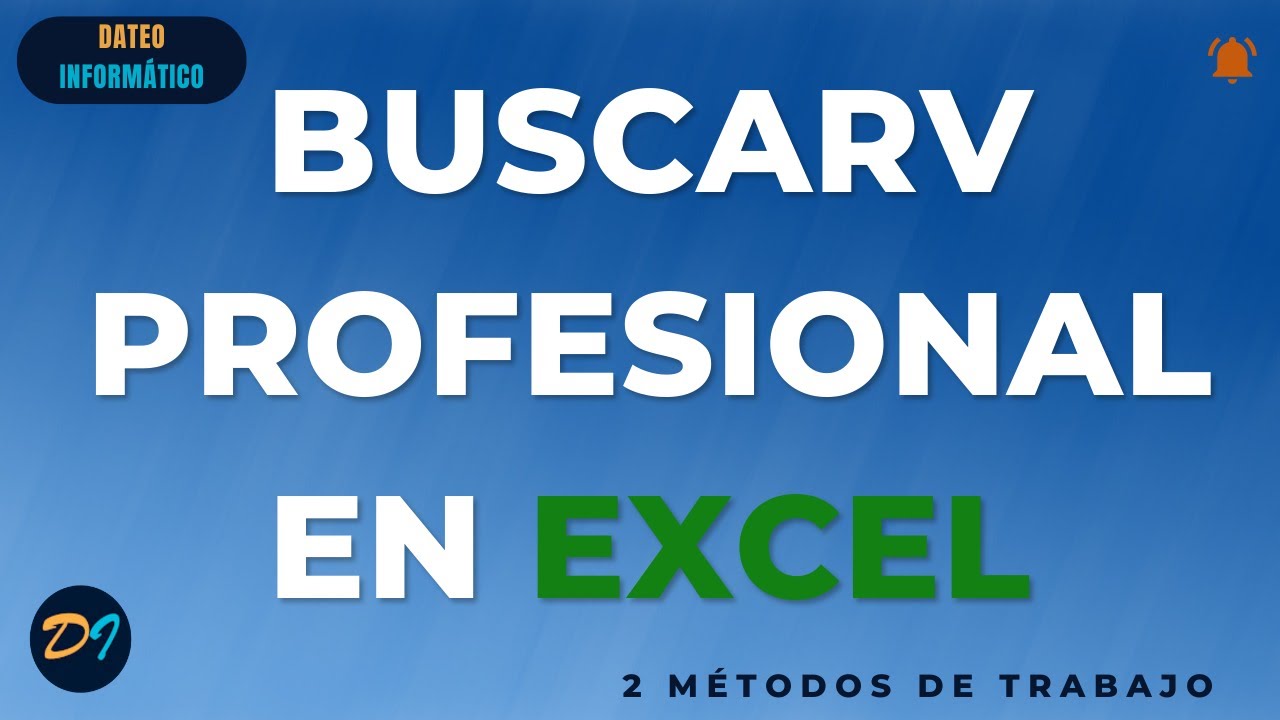 Como utilizar la función #BUSCARV en Excel | 2 métodos prácticos - YouTube