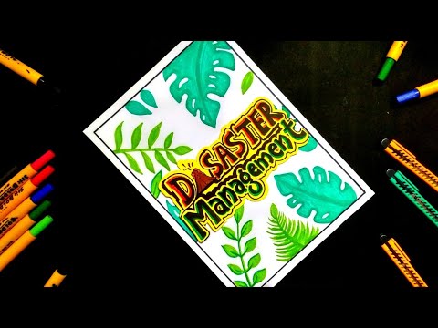 Disaster Management Project File Front Page Design | Disaster ...