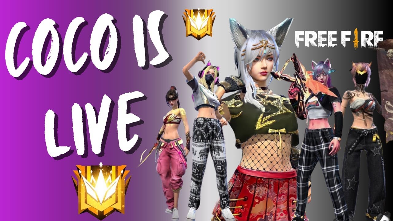 COCO'S LIVE FREE FIRE GAMEPLAY IN PC #freefireindia #freefire # ...