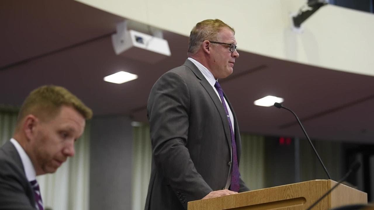 Mayor Jacobs speaks on county's budget proposal - YouTube