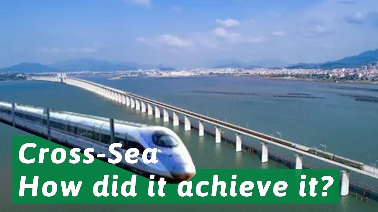 World's first! China's first cross sea high speed rail, Fuzhou Xiamen ...