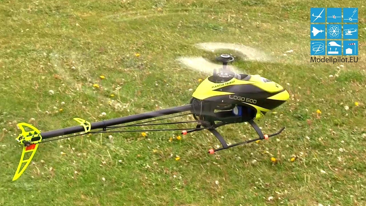 MIKADO LOGO 600 RC MODEL HELICOPTER 3D FLIGHT MARTIN TRIBIUS BVM BERLIN ...