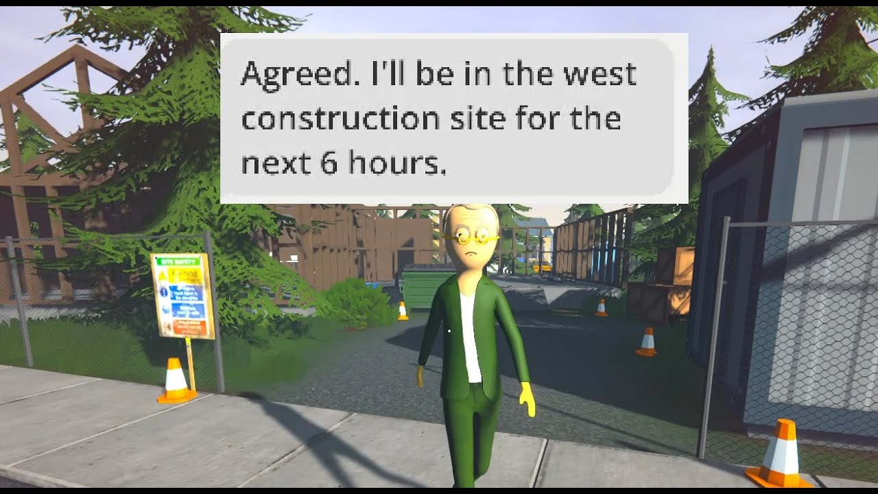 Where is the west construction site in Schedule 1 Game (Albert Hoover ...