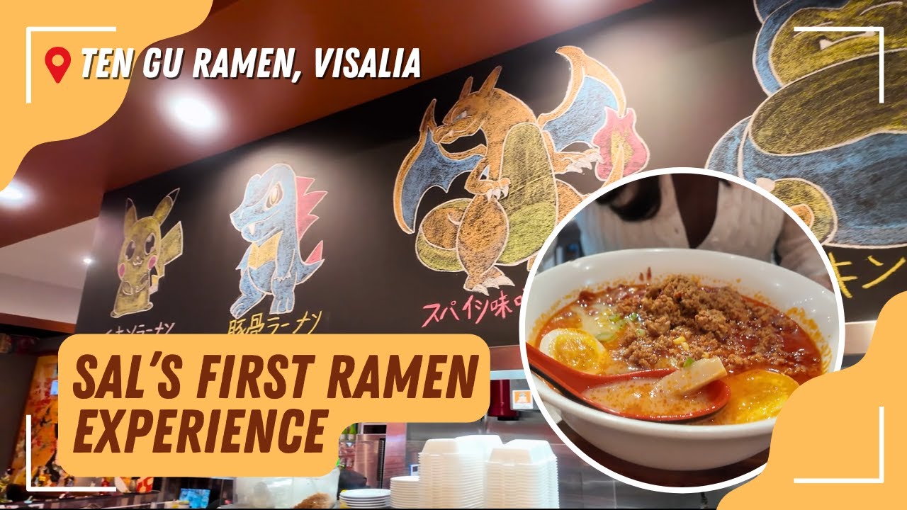 Trying Out a Brand NEW Ramen Place! (Ten Gu Ramen) - YouTube
