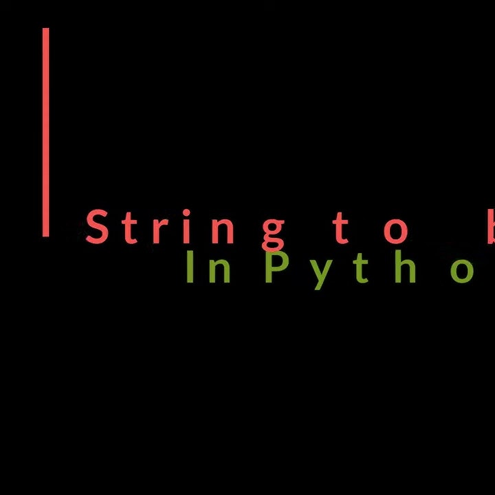 How to convert a string to a byte array in Python #shorts - YouTube
