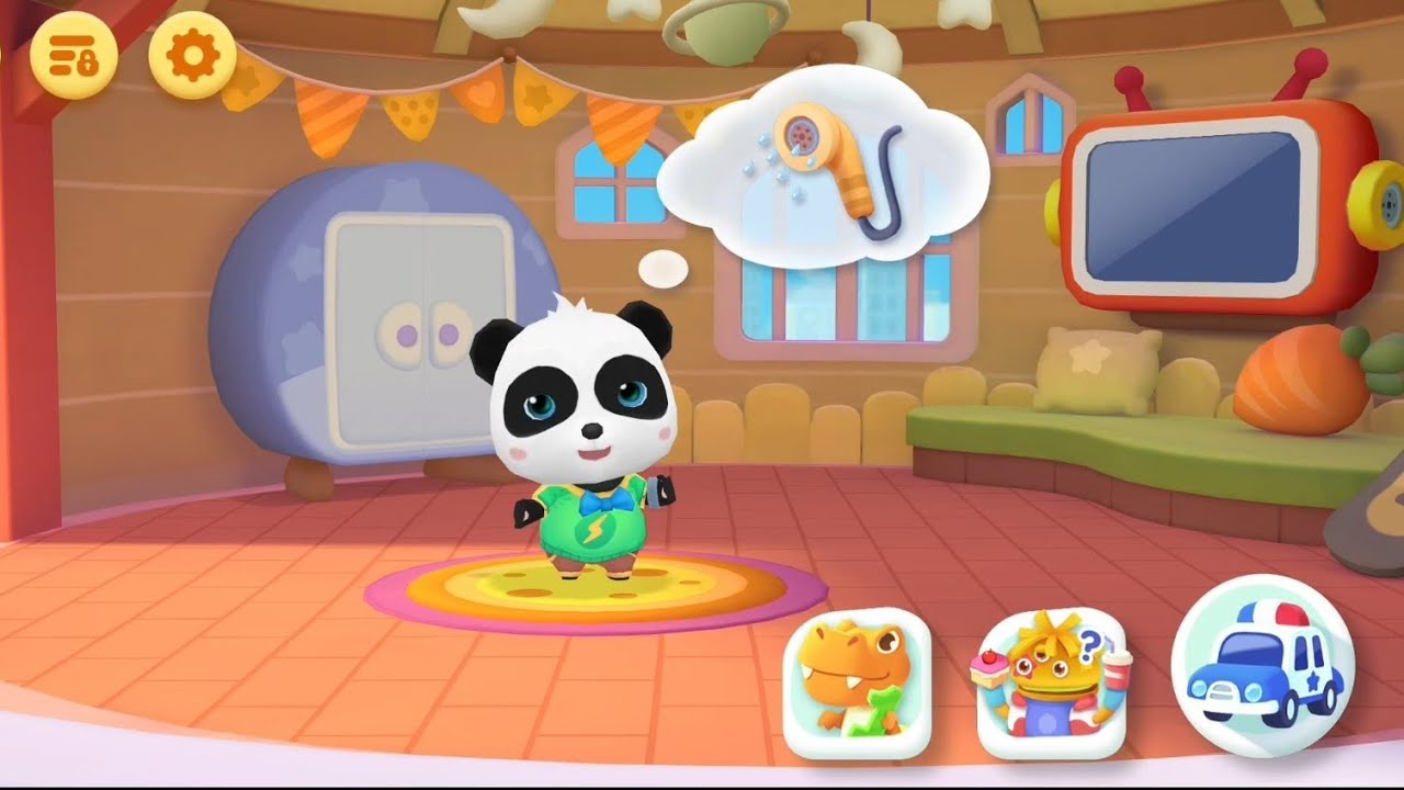 TOLONG BANTU BAYI PANDA KIKI MANDI DENGAN BAIK DAN BENAR | CERITA ...