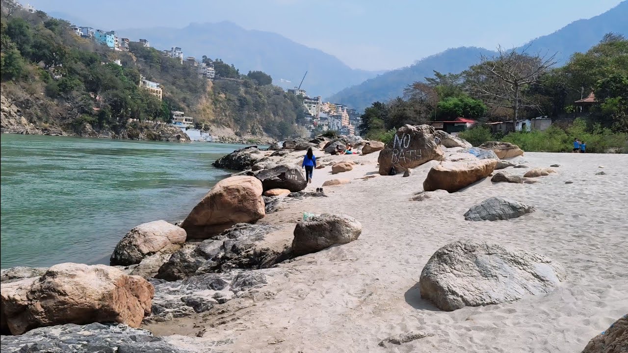 RISHIKESH BEACH | best places in rishikesh | rishikesh #vlog 03 | My ...