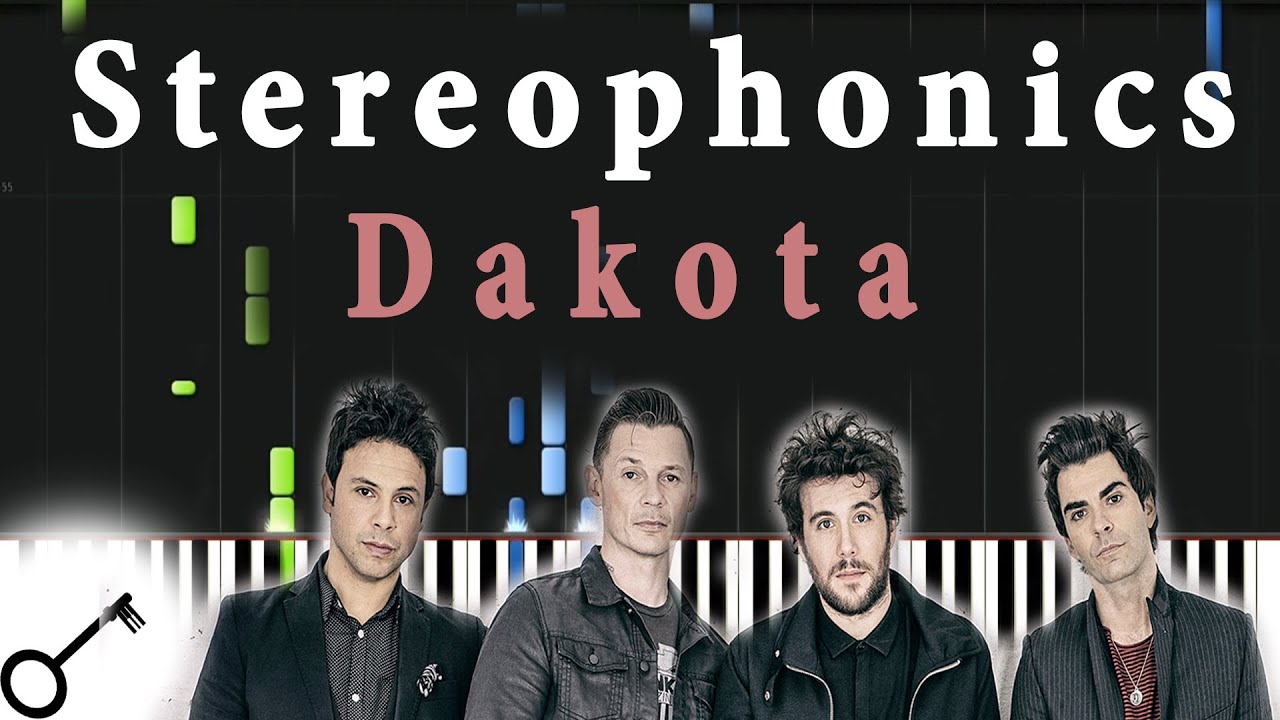 Stereophonics - Dakota [Piano Tutorial] Synthesia | passkeypiano - YouTube