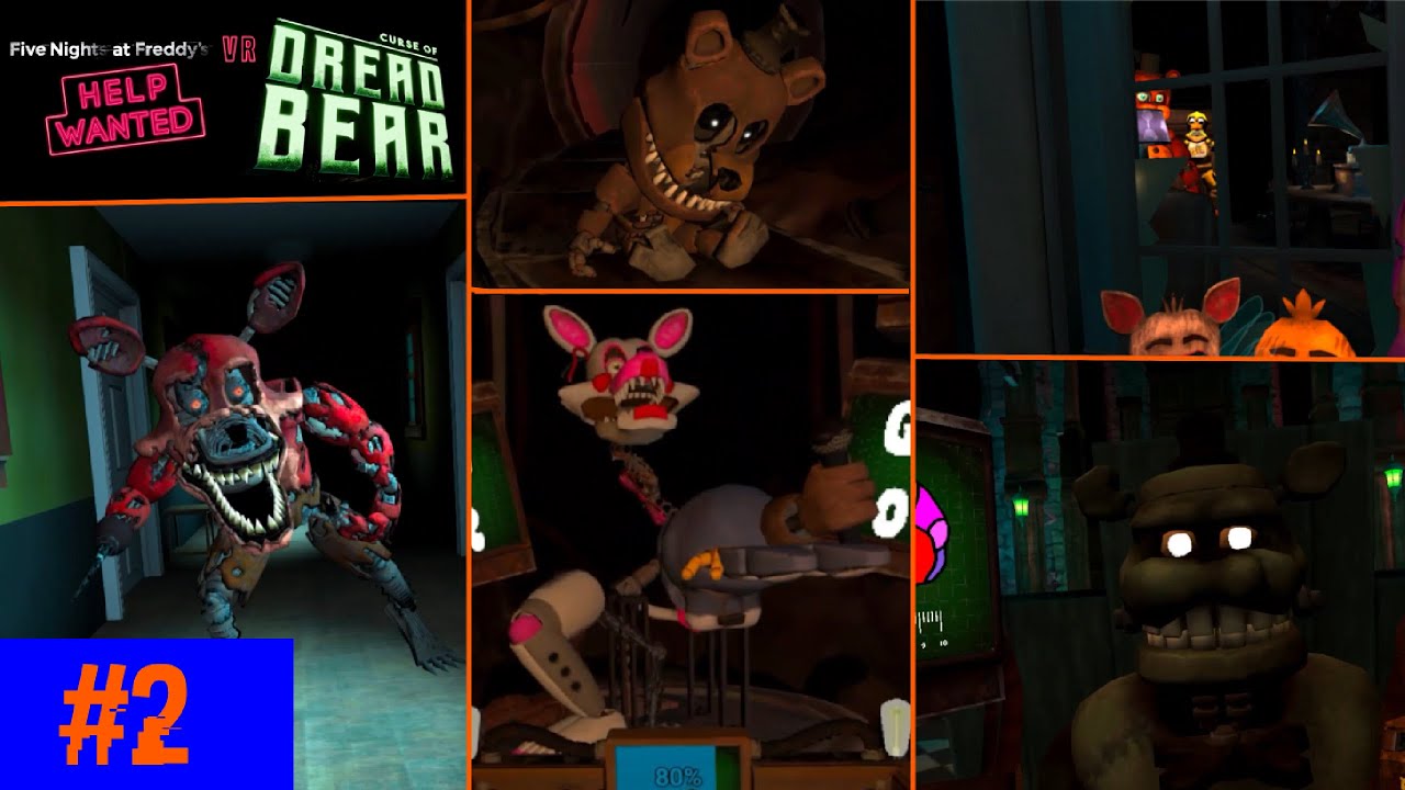 Five Nights at Freddy's Help Wanted VR Curse of Dreadbear DLC Spooky ...