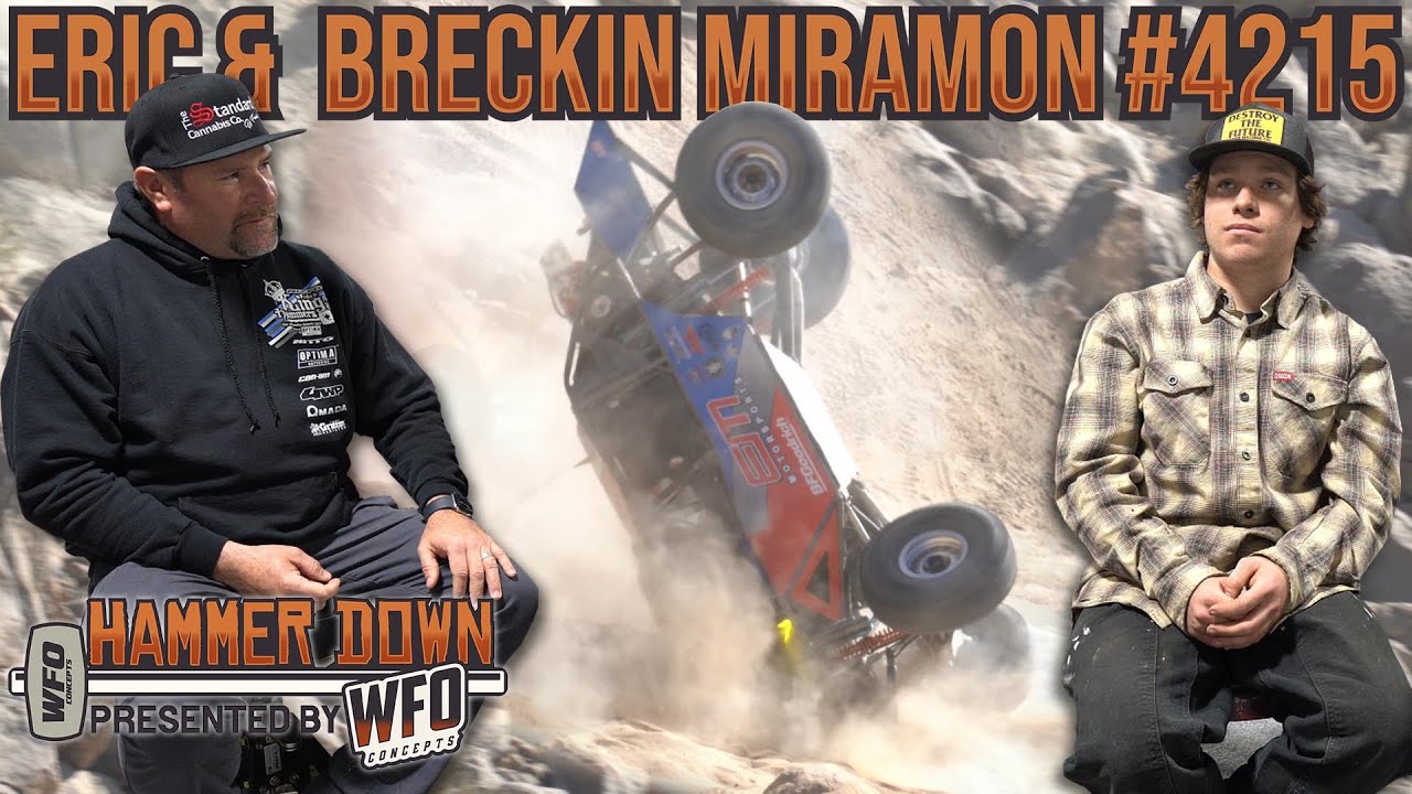 Hammer Down Hangover: Eric and Breckin Miramon #4215 Crash and Come Back at 2023 King of the ...
