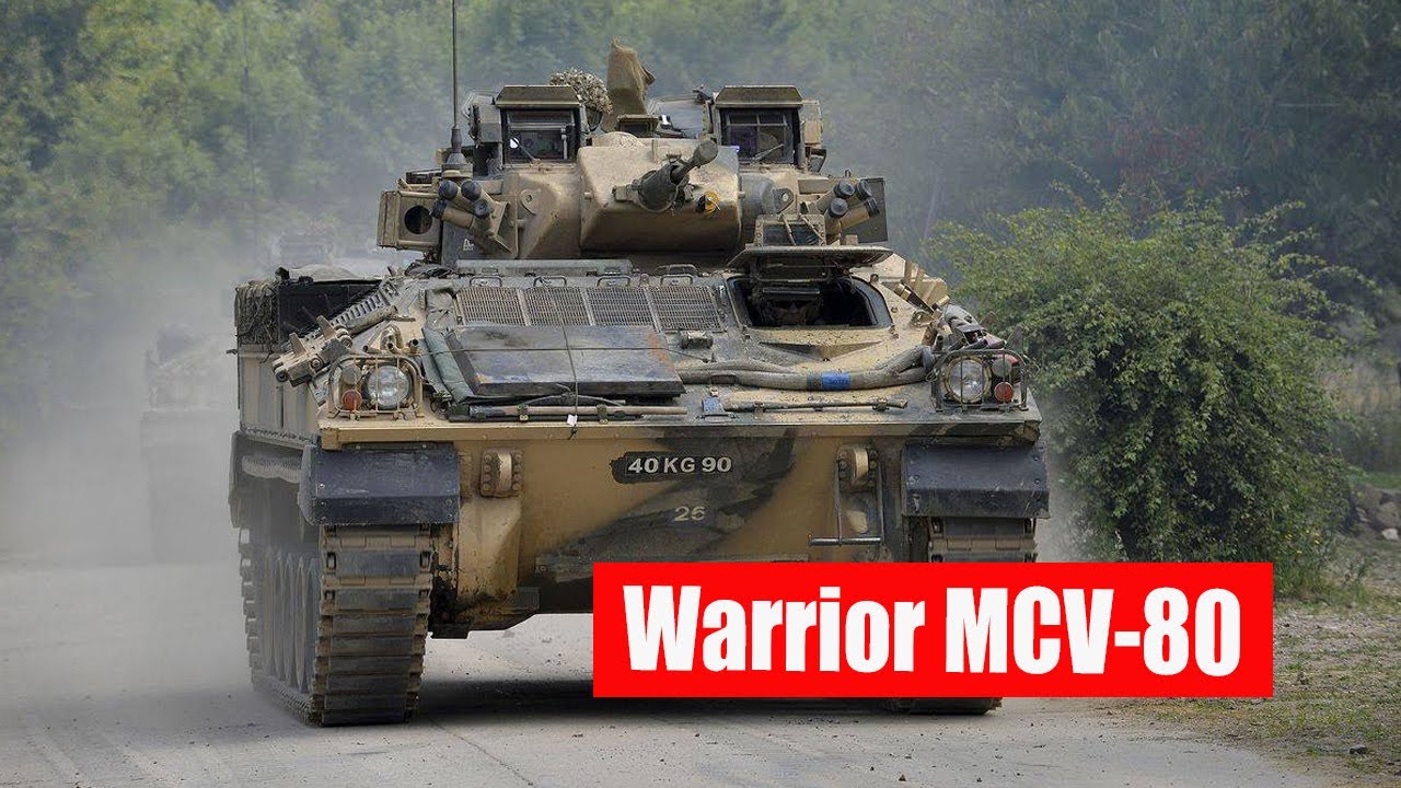 Warrior MCV-80: The British Battlefield-Proven Tracked Armored Vehicle ...