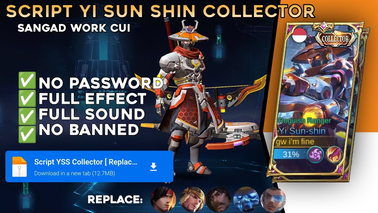 Script Yi Sun Shin Lone Destructor | Script YSS Collector No Password ...