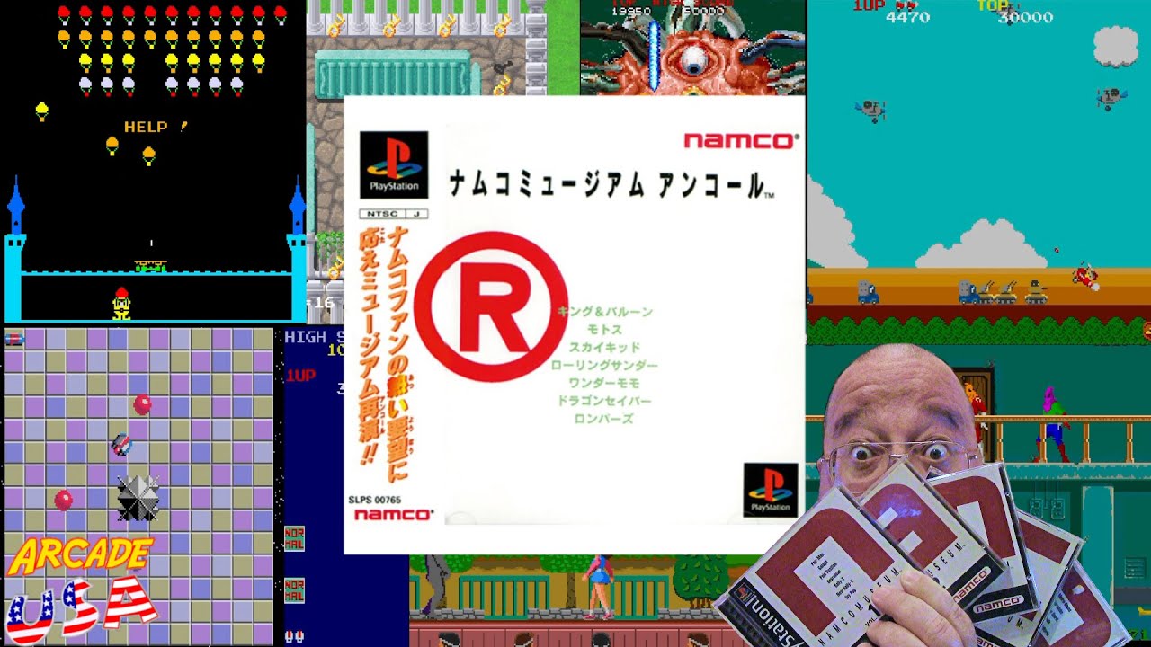 Namco Museum Encore (Volume 6 PS1 Import) - YouTube