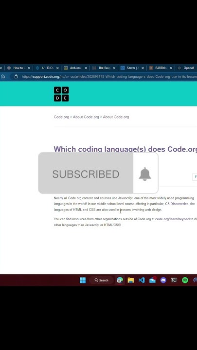 What programming language does code org use? - YouTube