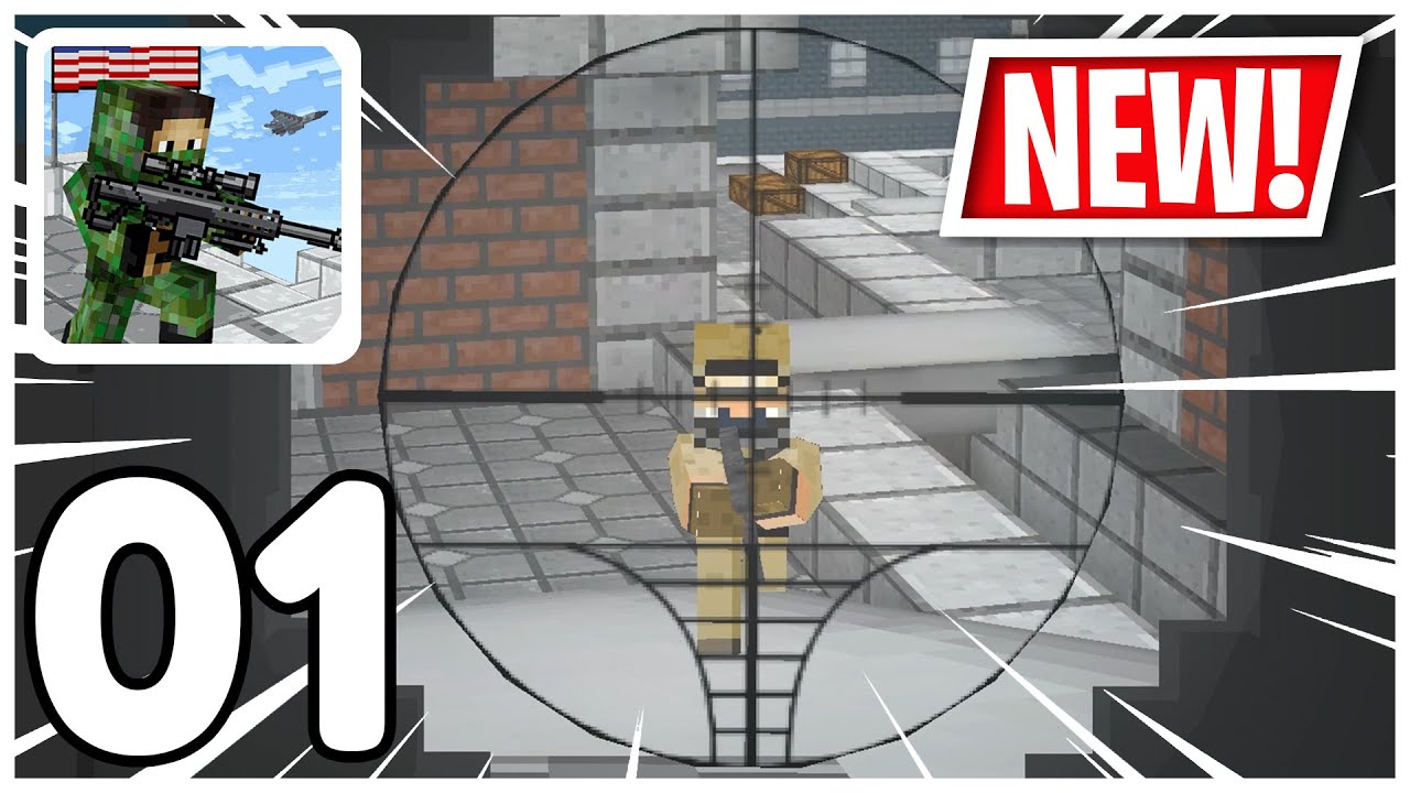 Sniper LIKE Minecraft - Sniper Survival - Gameplay Walkthrough Part 01 ...