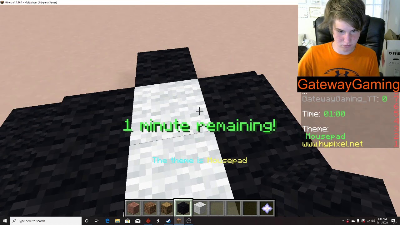 New Gaming PC and Minecraft build battle - YouTube