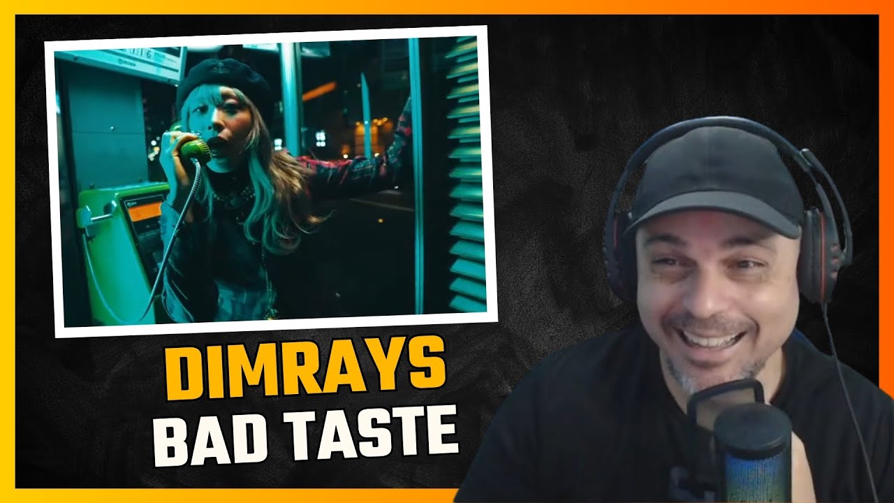 Dimrays - Bad Taste (Official Music Video) - Brazilian React - YouTube