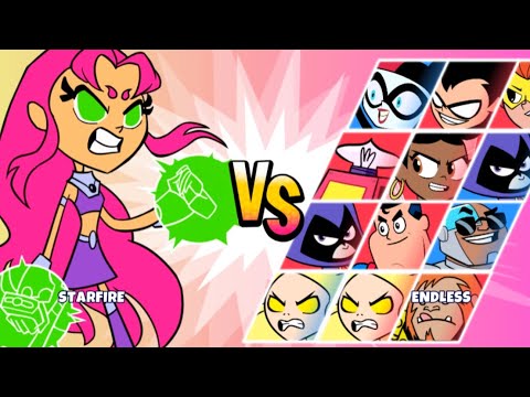 Teen Titans Go Jump Jousts 2 - Starfire (CN Games) - YouTube