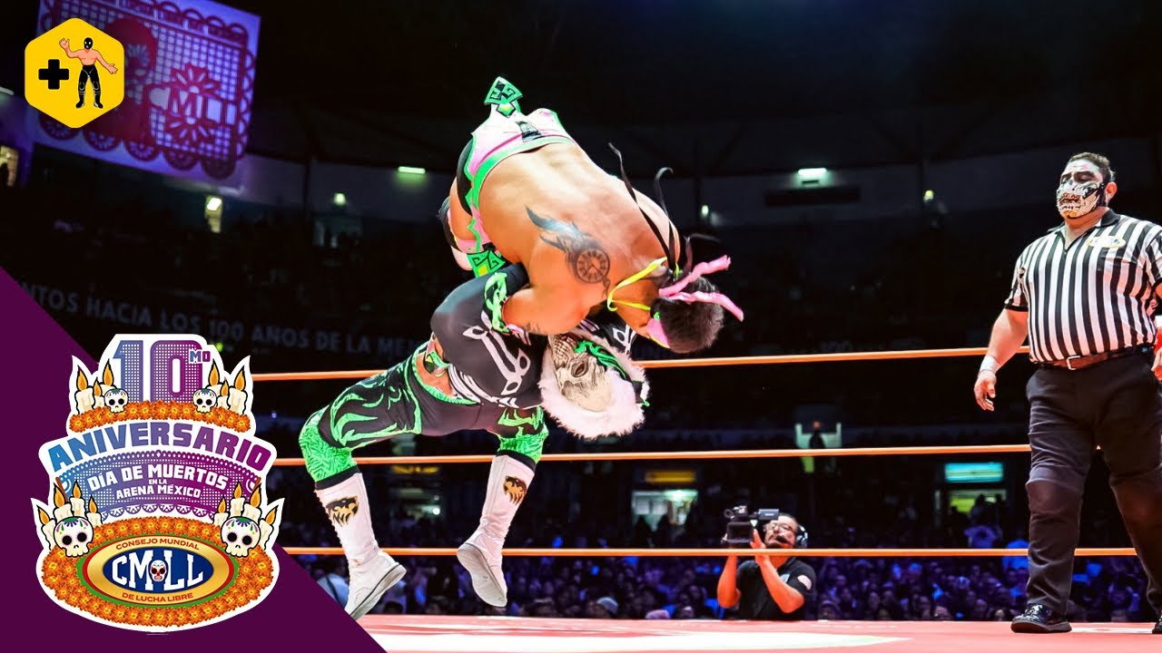 CMLL: Rugido, Magia Blanca y Okumura vs Rey Cometa, Dulce Gardenia y ...