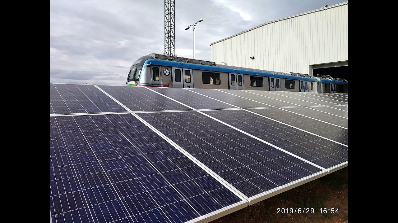 AMPIN Energy Transition: 7.8MW Solar project for L&T Metro Hyderabad ...