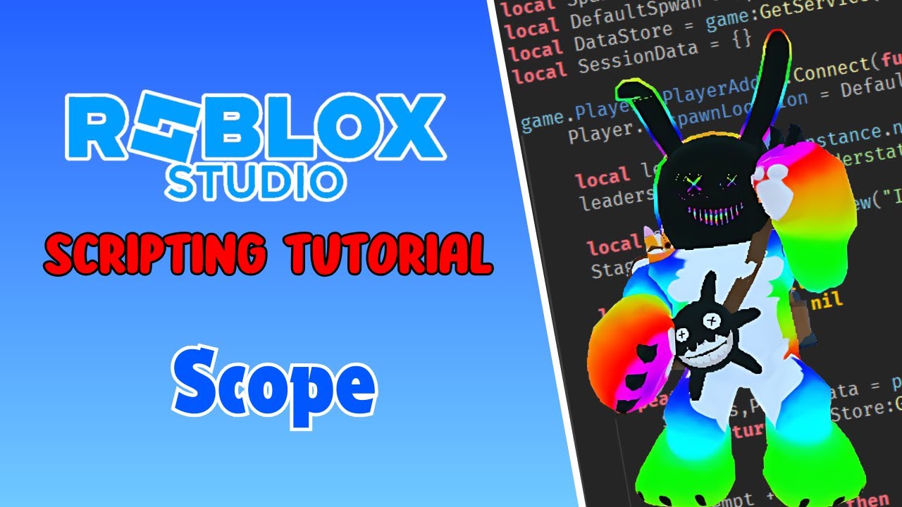 วิธีเขียน Script ใน Roblox Studio แบบพื้นฐาน | 16. Scope - YouTube