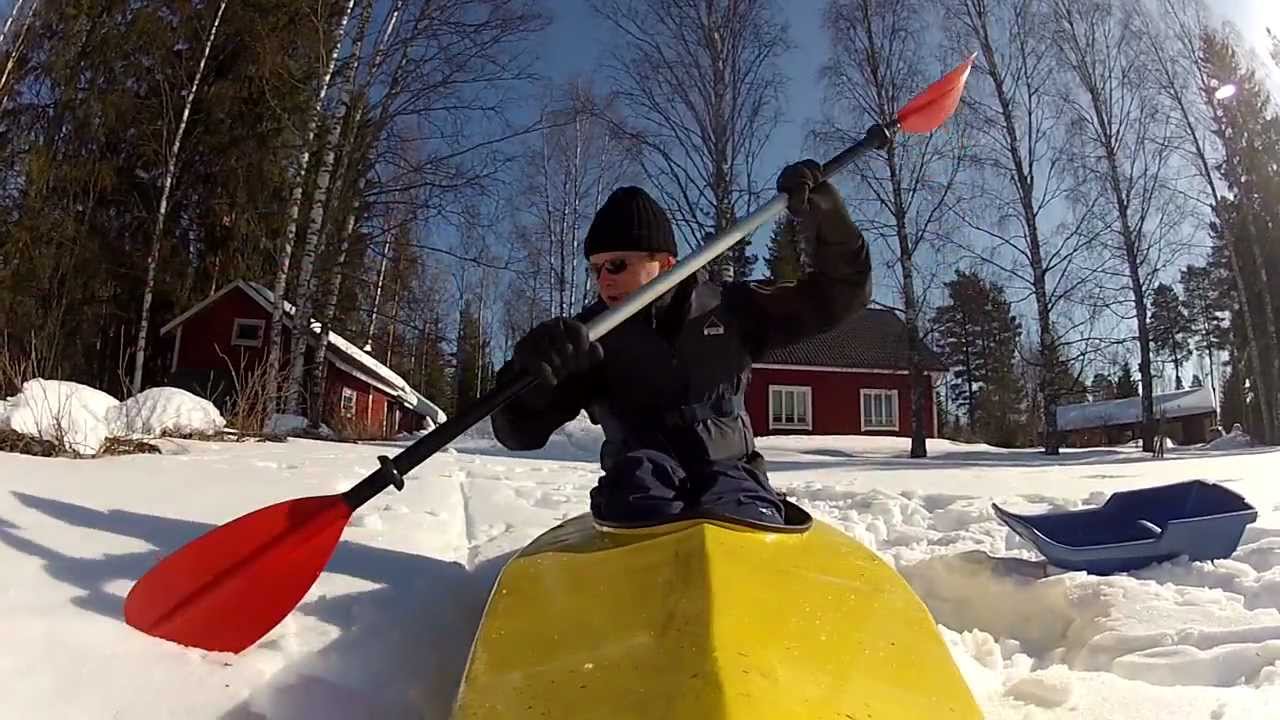 Summer first paddling - YouTube