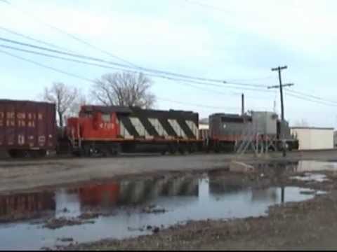 GCFX 6042 CN 4703 3-23-03 Green Bay, WI. - YouTube