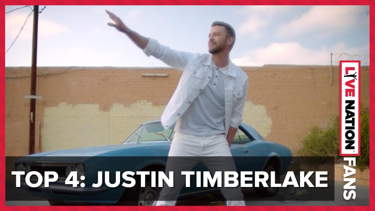 TOP 4: Justin Timberlake Music Videos - YouTube