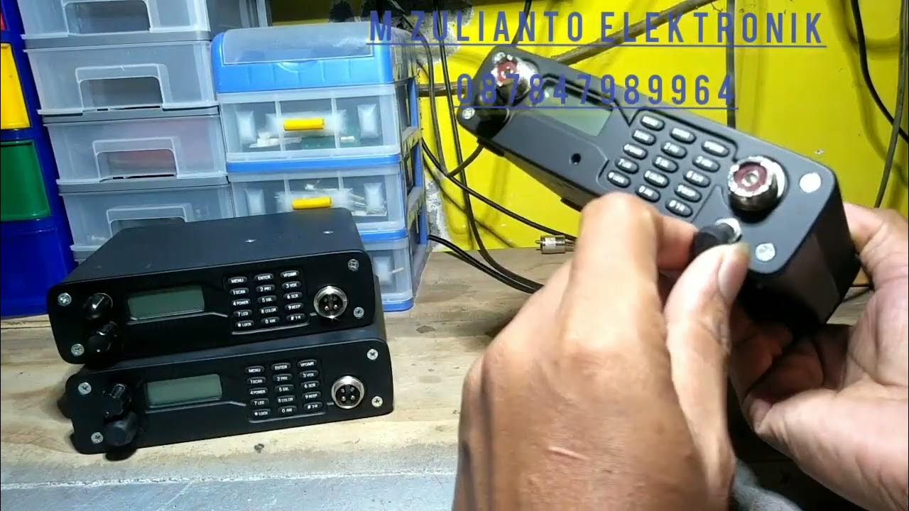 RADIO PANCAR ULANG (RPU PORTABLE) DARI HT - YouTube