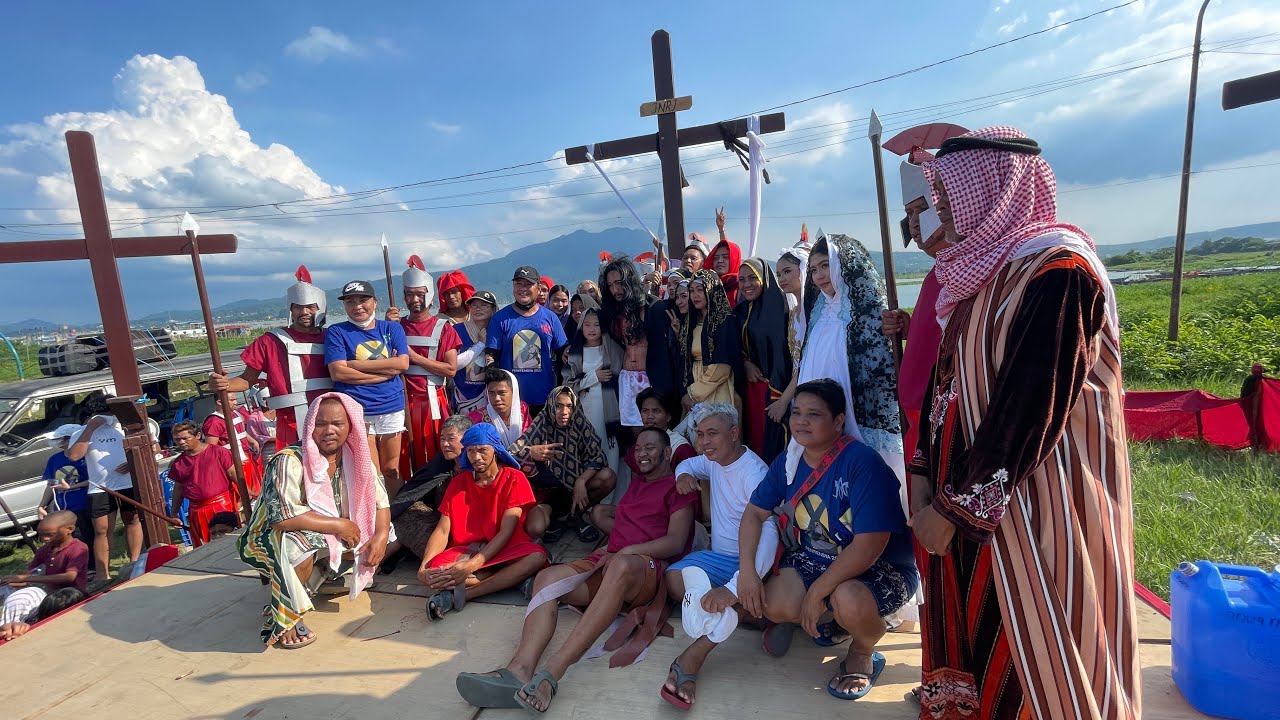 Senakulo sa Baywalk, Lingga, Calamba City: Behind the Scenes - YouTube