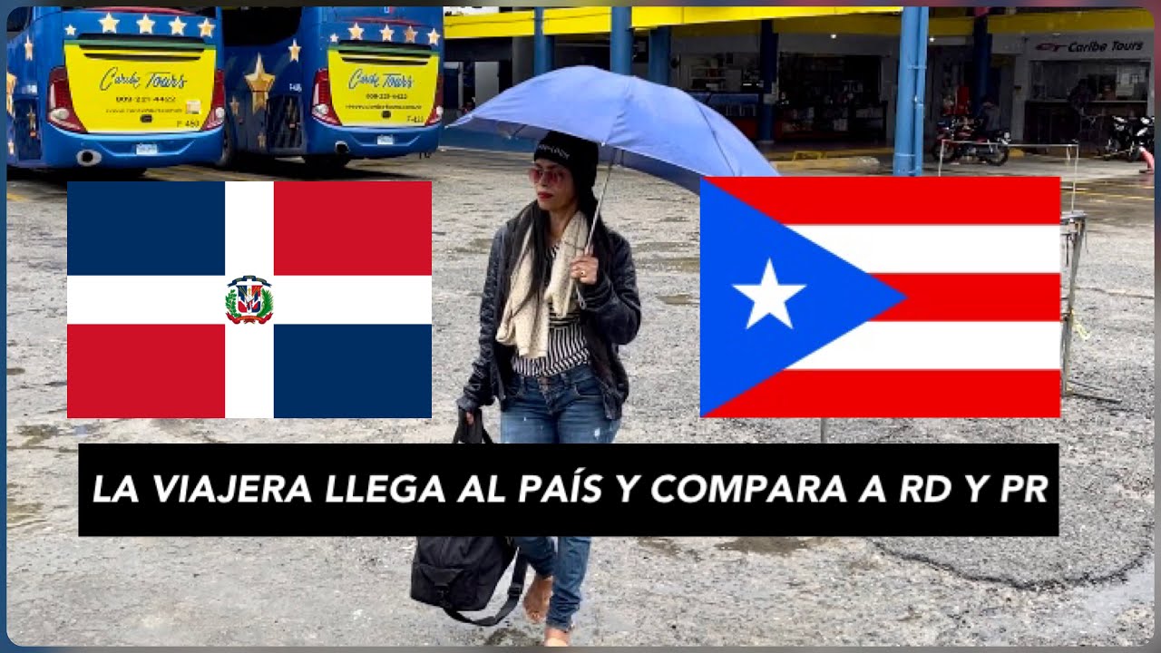 LA VIAJERA LLEGA A RD🇩🇴 Y SE QUEJA DE TODO EN EL PAÍS (🇵🇷 VS 🇩🇴) TODO ...