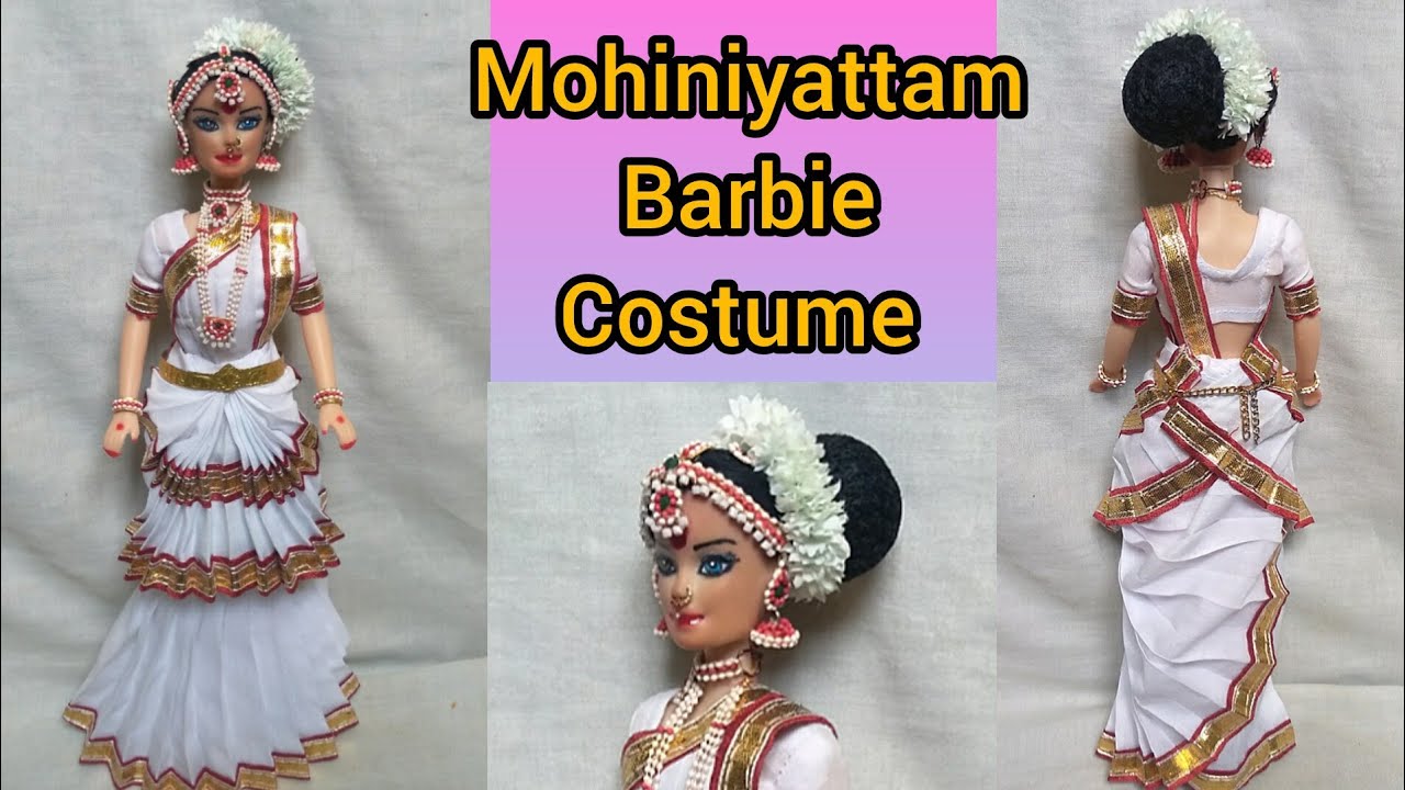 kerala special mohiniyattam Barbie doll / onam Barbie doll ...