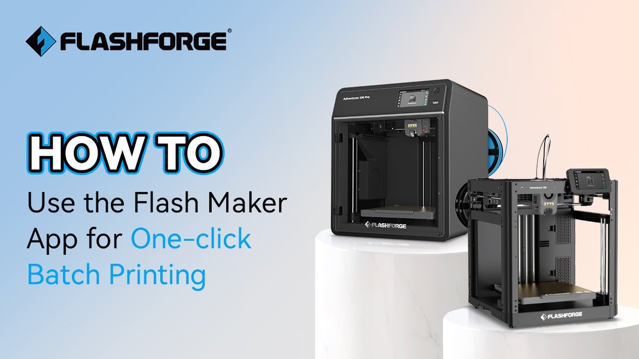 How to Use the Flash Maker App for One-click Batch Printing - YouTube