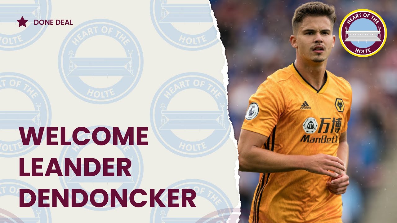 ASTON VILLA SIGN LEANDER DENDONCKER FOR £13M - YouTube