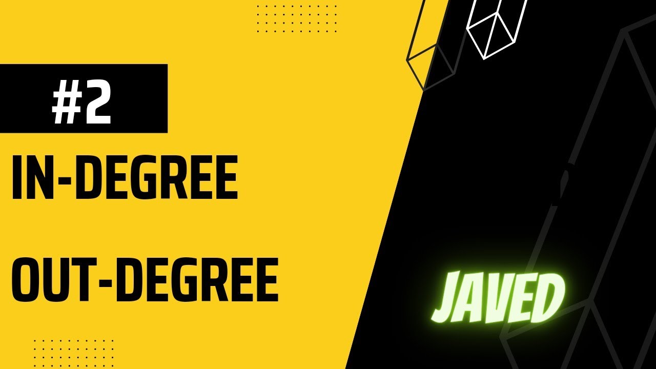 In- Degree | Out-Degree | Directed Network | Network Science | Graph ...