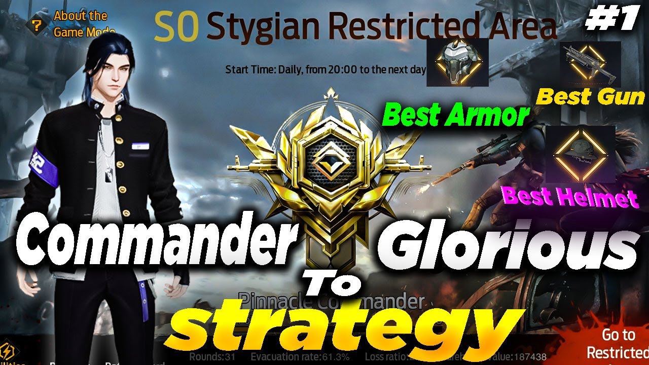 Undawn Restricted Area Best Strategy For Rank Up | Commander To Glorius ...