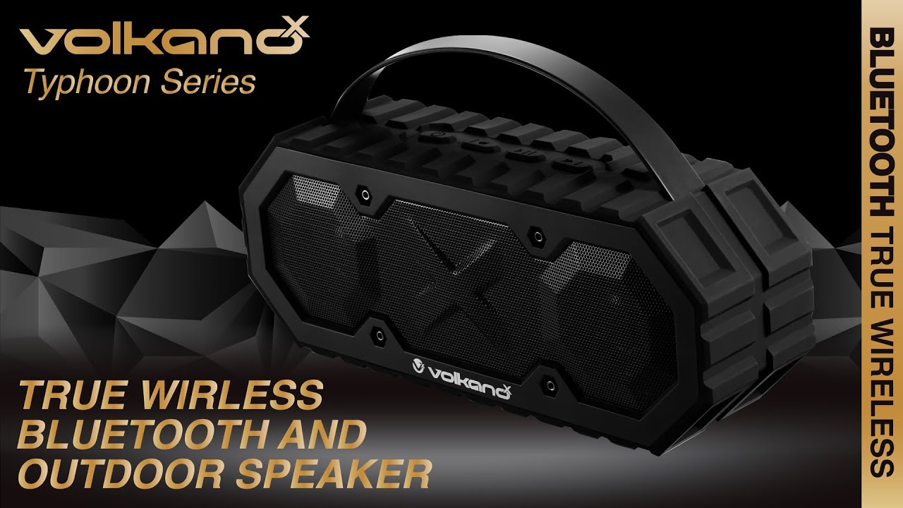 Bluetooth Wireless, Waterproof & Outdoor Speaker | Typhoon Series ...
