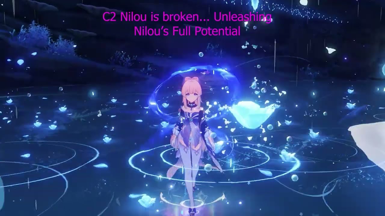 C2 Nilou is broken...unleashing her full potential with triple Hydro ...