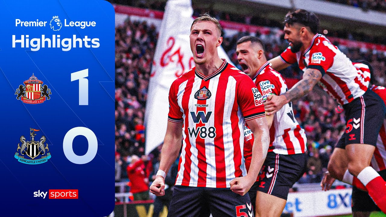 Woltemade own goal gives Sunderland derby win | Sunderland 1-0 ...